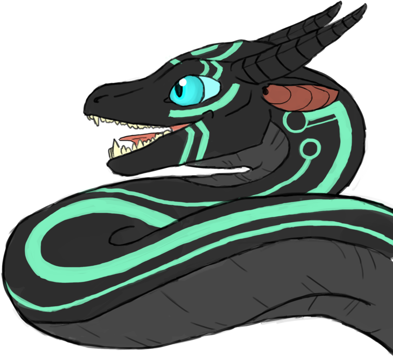 Alien Clipart Snake - Illustration (800x803), Png Download