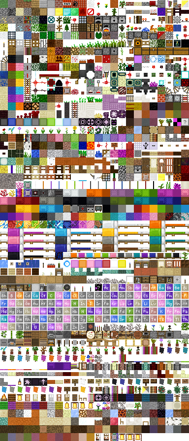 Original File - Minecraft File Block Png (384x896), Png Download