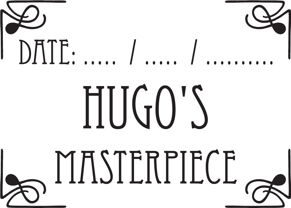 Masterpiece Stamp With Border - Calligraphy (1200x1200), Png Download