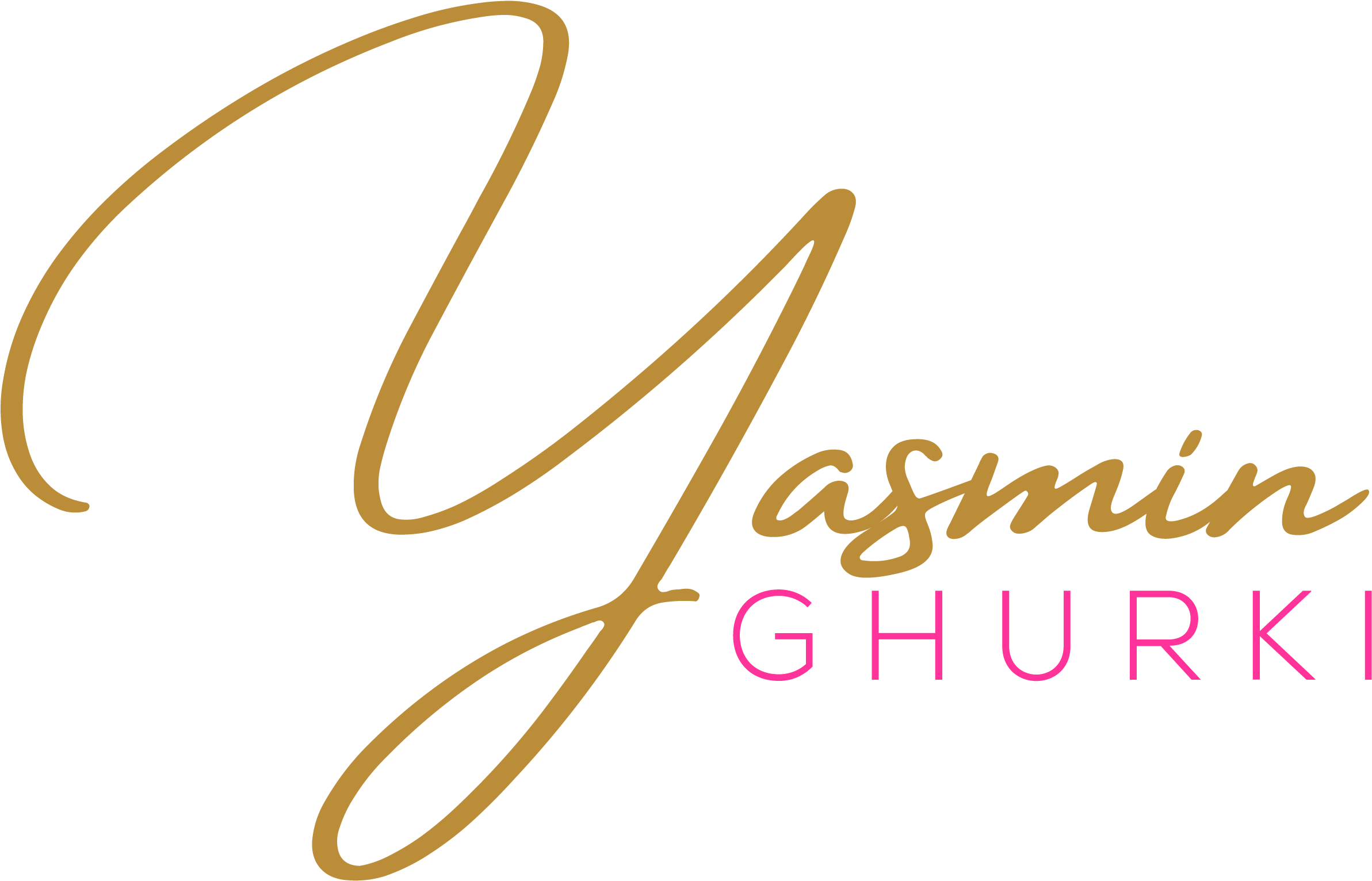 Yasmin Ghurki - Calligraphy (2562x1601), Png Download