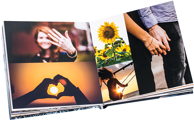 Photo Album - Album De Fotos Png (700x451), Png Download