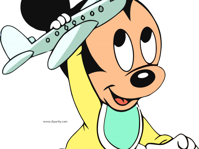 Mickey Mouse Clipart Police - Baby Mickey Mouse Playing (640x480), Png ...