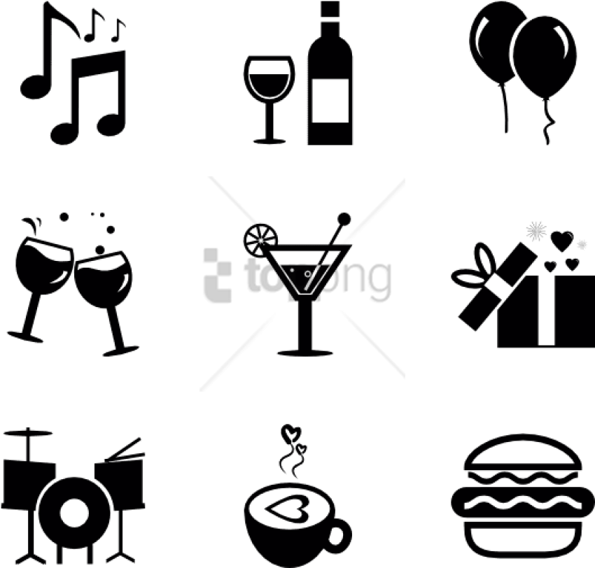 Free Png Celebrations 140 Icons - Party Icon Transparent Background ...