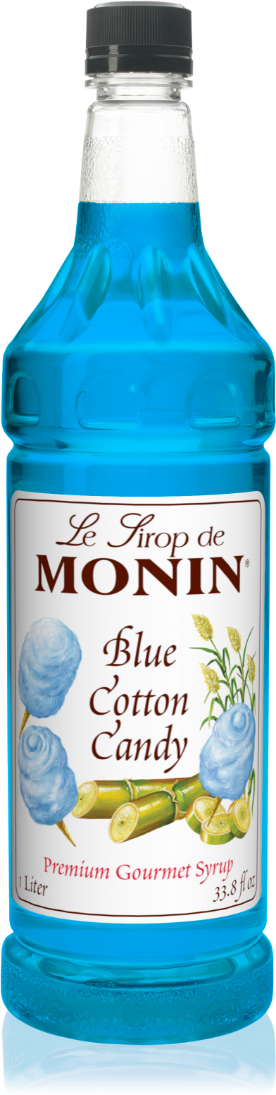 Blue Cotton Candy Syrup - Monin Blue Cotton Candy Syrup - 1 Liter ...
