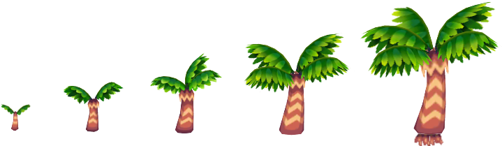 Download Zip Archive - Coconut Tree Acnl (750x650), Png Download