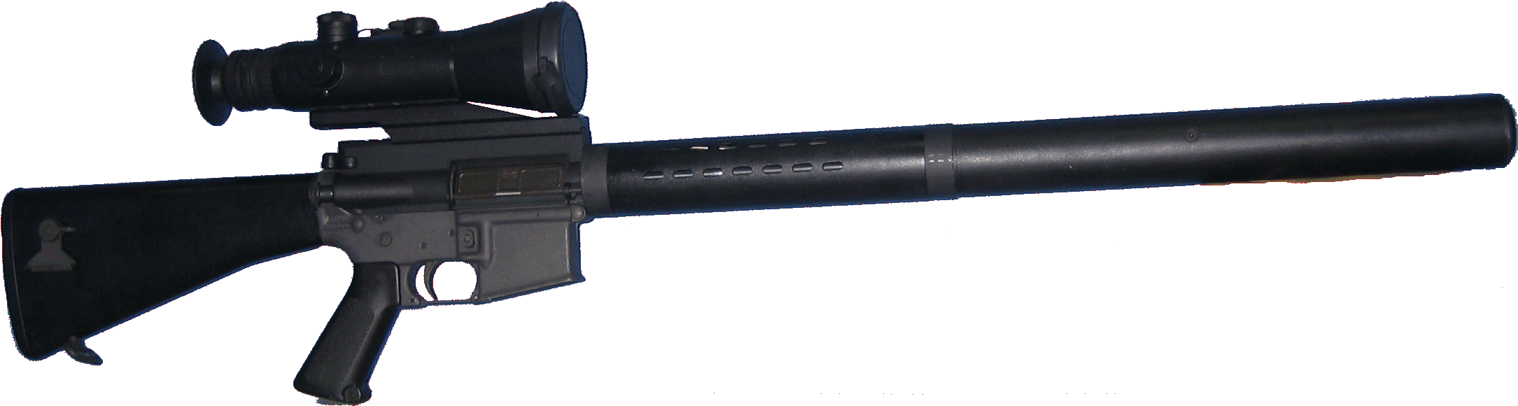 Night Fighting Weapon System Rifle With Nvs Scope - Night Fighting ...