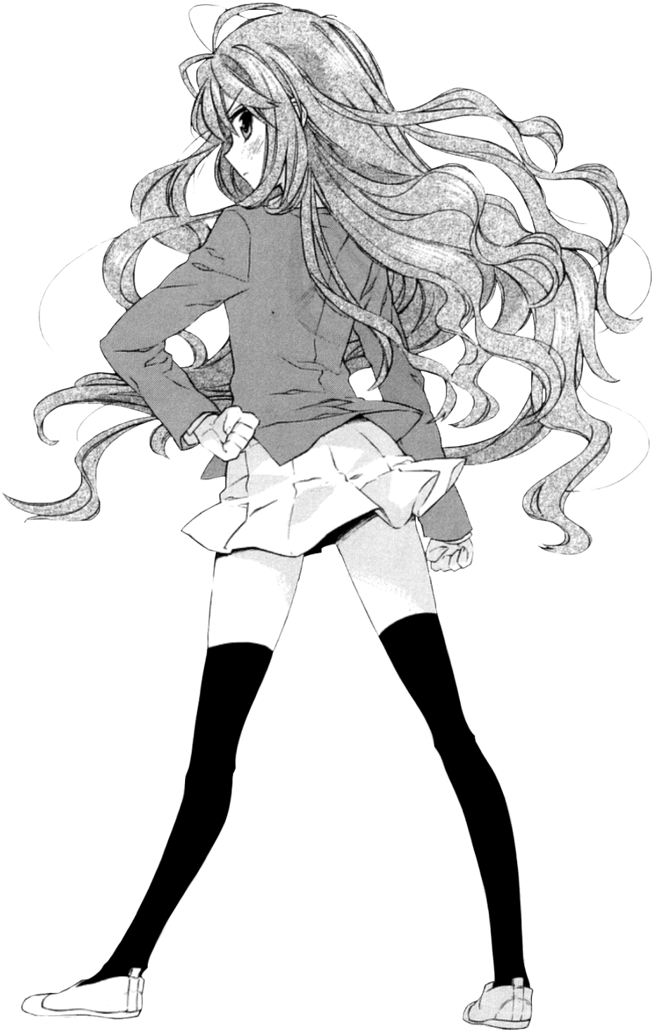 Download Aisaka Taiga Manga Transparent From Toradora （^ν^） - Cartoon ...