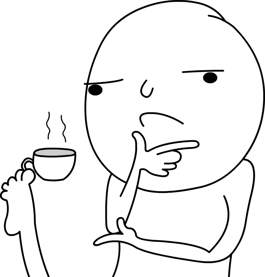 Thinking - Cartoon (1024x1071), Png Download