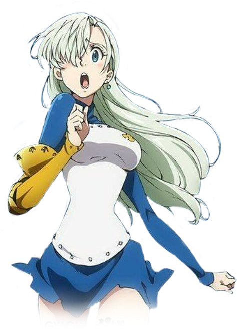 Elizabeth Seven Deadly Sins Outfits (480x655), Png Download