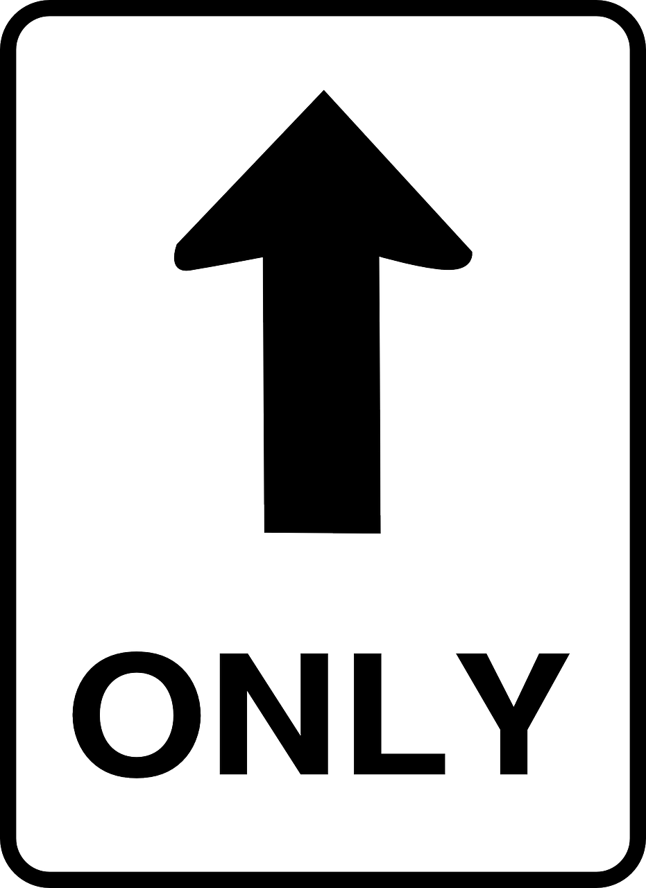 Download Road Sign,roadsign,one Way - Oneway Icon | Transparent PNG ...