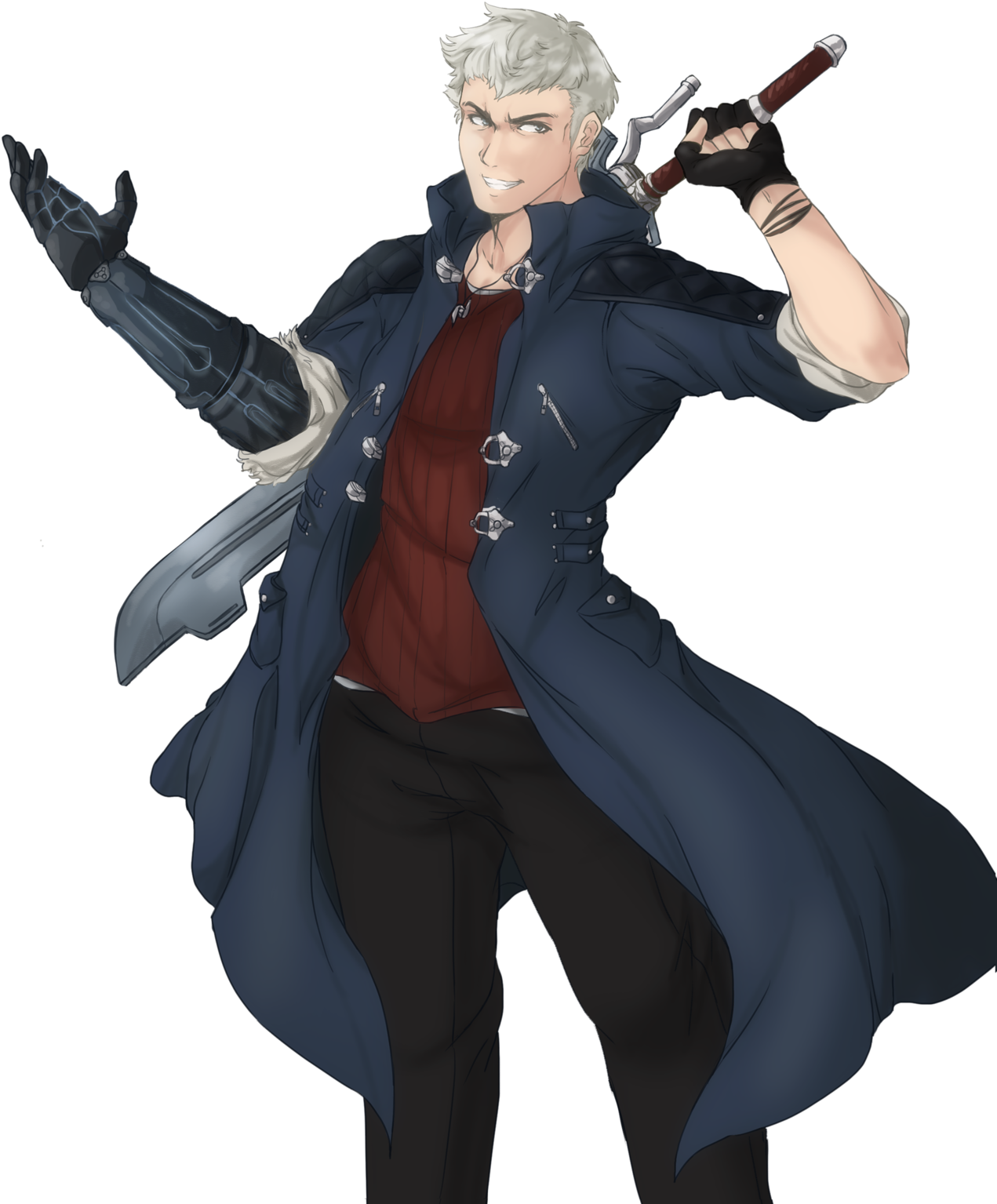 Download Tridisart： Dmc5 Nero Dmc 5, Devil May Cry, Crying, - Dmc 5 ...