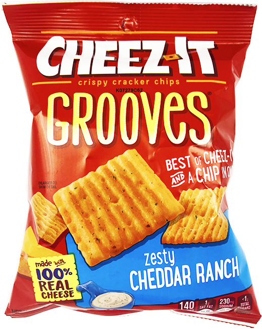 Cheez-it Grooves, Zesty Cheddar Ranch - Cheez-it (519x650), Png Download