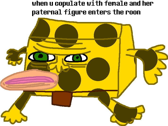 Spong Man Make The Funnies - Cartoon (800x600), Png Download