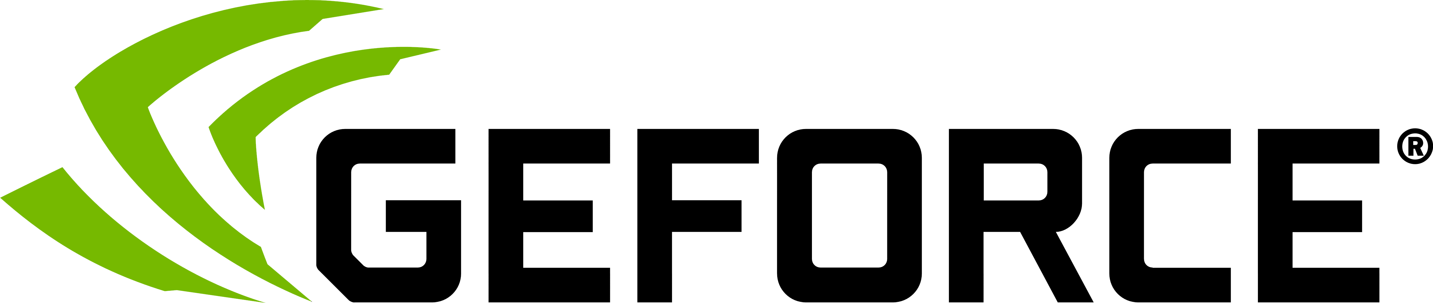 Geforce Graphic Png Logo (5000x1059), Png Download