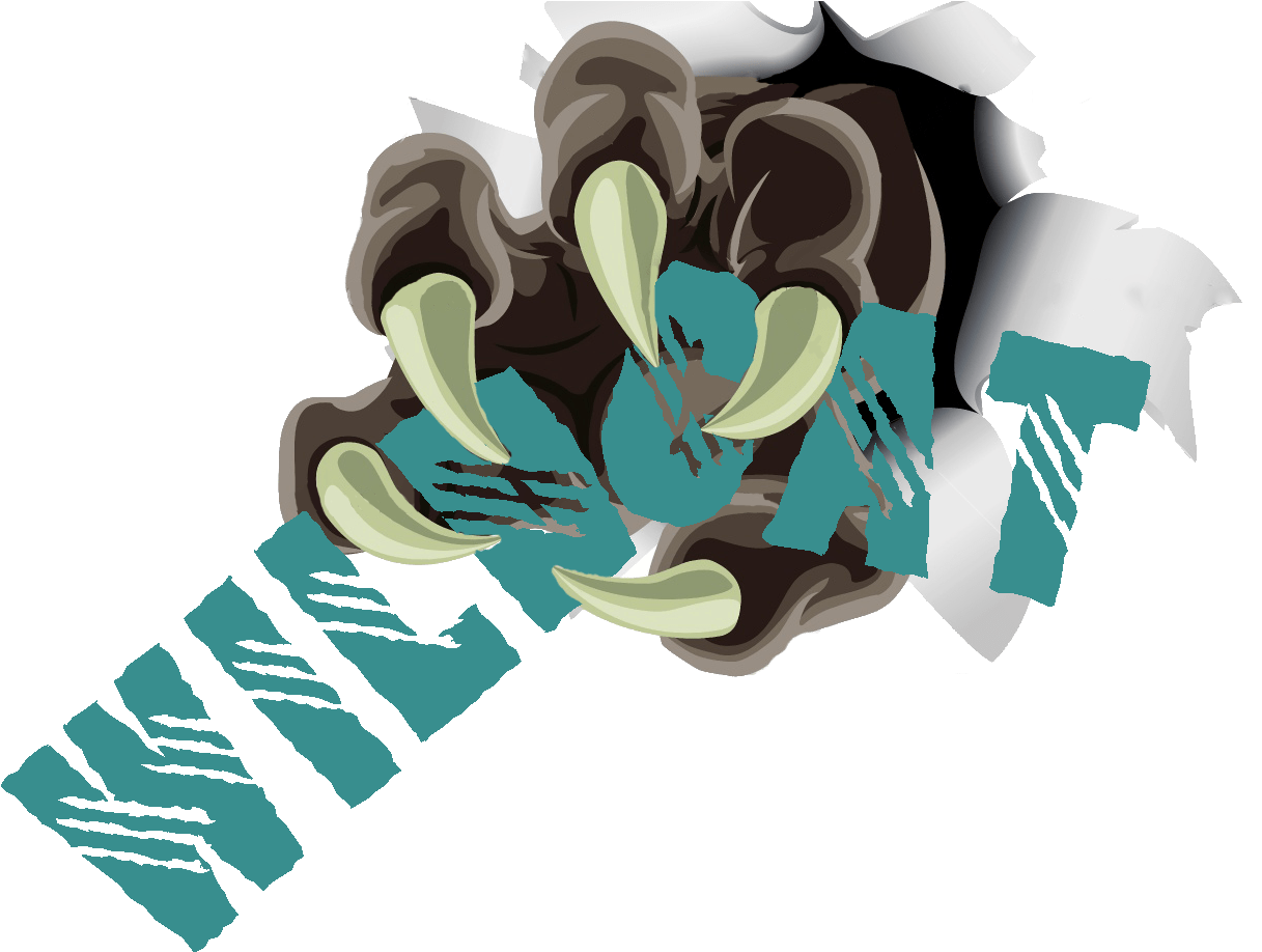 Wildcat Scratch Post - Illustration (1304x956), Png Download