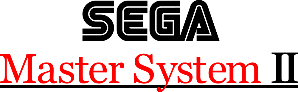 Download Sega Master System Ii - Master System Ii Logo | Transparent ...