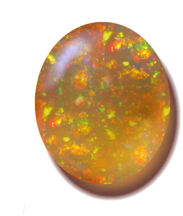 Opal Transparent - Fire Opal Transparent Background (894x894), Png Download