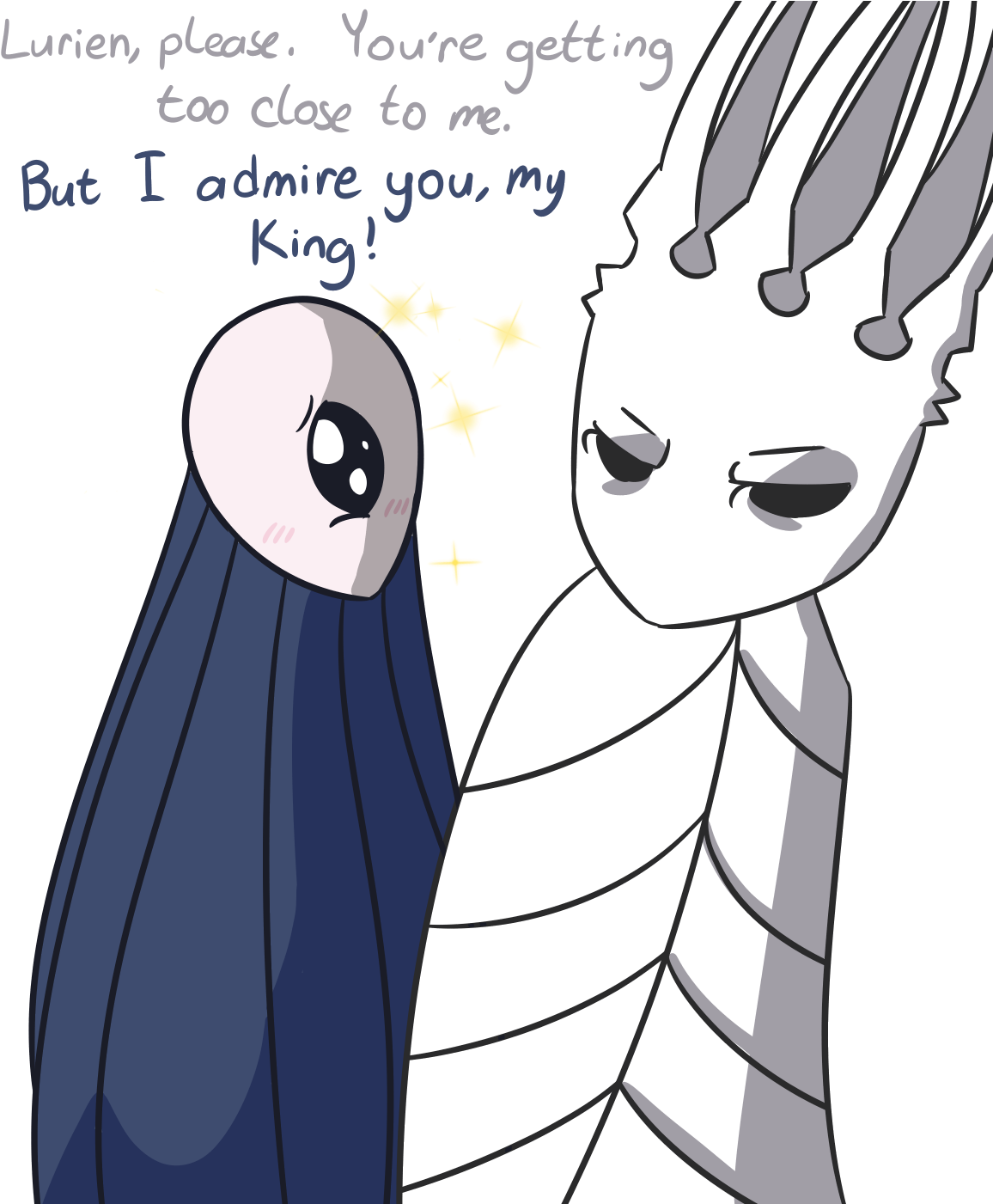 “based On A Conversation On Discord - Hollow Knight Lurien The Watcher ...