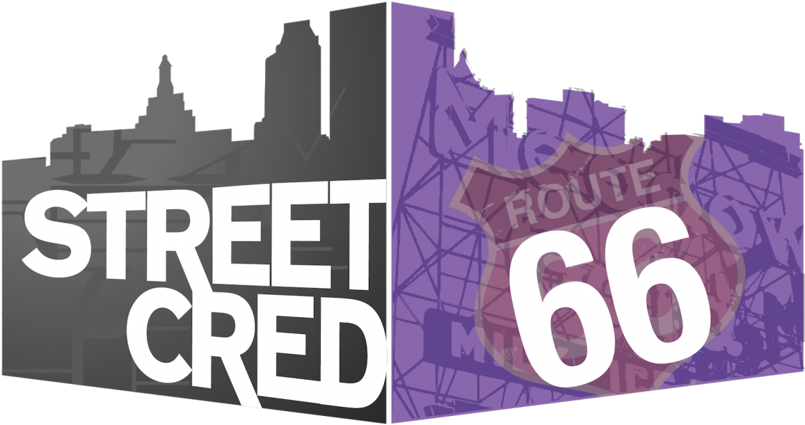 66 Logo - Street Cred (1756x631), Png Download