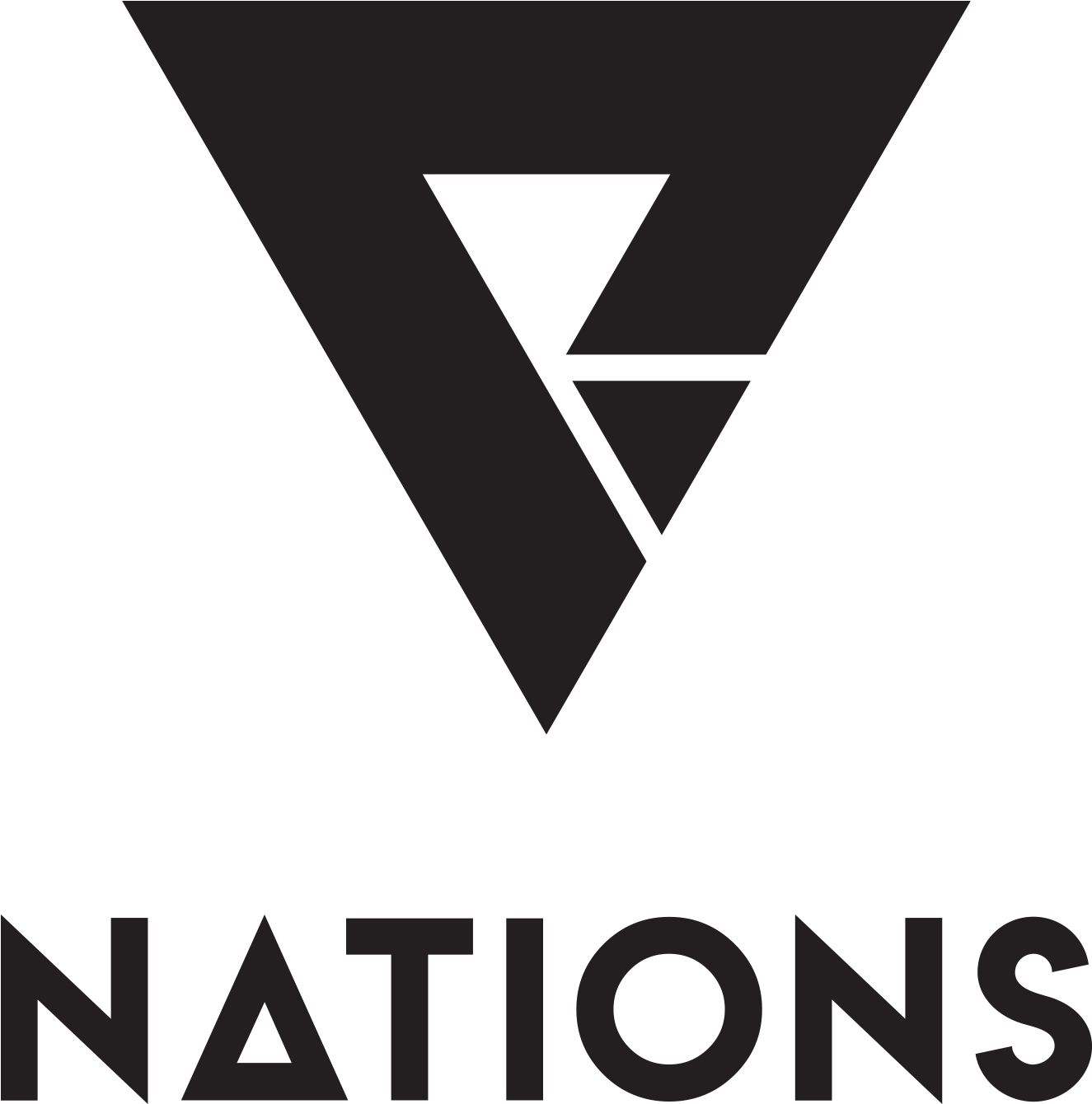 Download Nations Logo And Text Vertical - Triangle | Transparent PNG ...