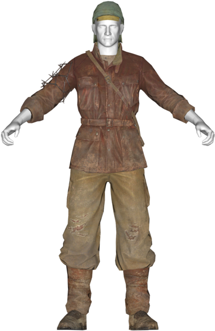 Download Surveyor Outfit - Mechanic Jumpsuit Fallout 76 | Transparent ...