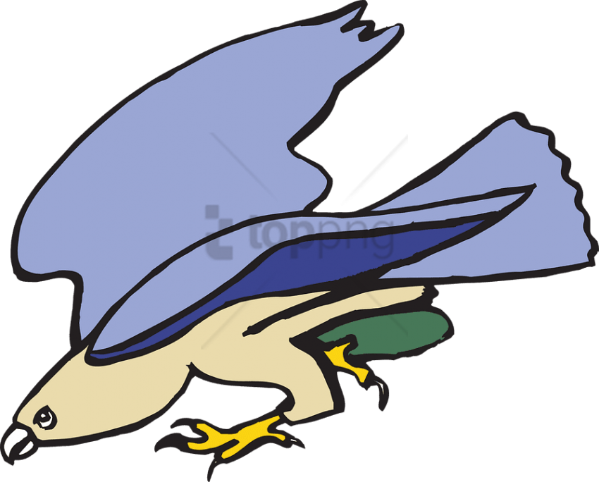 Download Free Png Download Cartoon, Bird, Flying, Wings, Art, - Cartoon ...