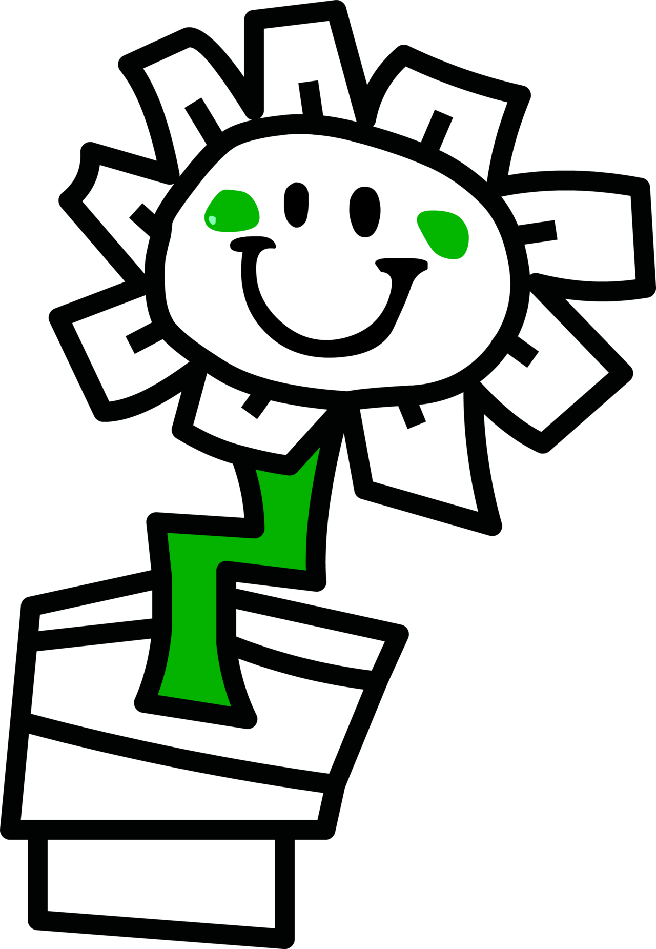 Green Day Kerplunk Logo