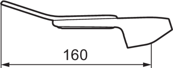 Lever - Line Art (570x580), Png Download