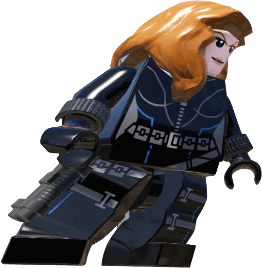 Lego Marvel Black Widows (598x611), Png Download
