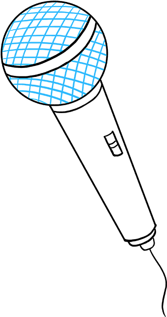 Download 680 X 678 5 - Singing Mike Drawing Easy | Transparent PNG ...