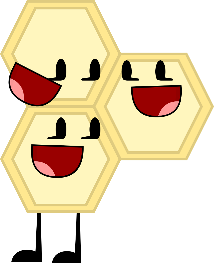 Honeycomb - Bfdi Honey Comb (912x1120), Png Download