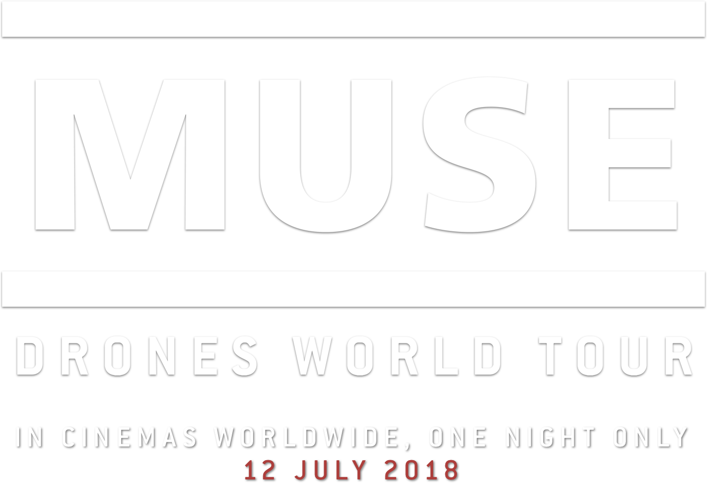 Muse Drones Tour Logo (1394x952), Png Download