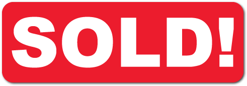 "sold" Stickers - ‹ - Transparent Background Sold Sign (500x500), Png ...
