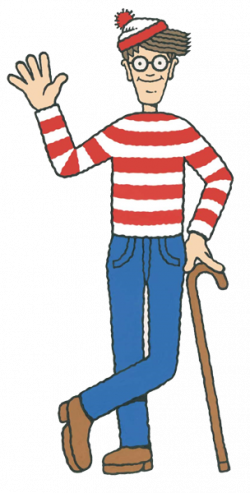 Zombie Waldo Png Clipart - Wheres Waldo Character (250x493), Png Download