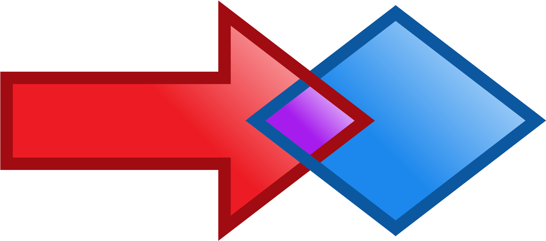 Open - Arrow Icon Gif (2000x800), Png Download