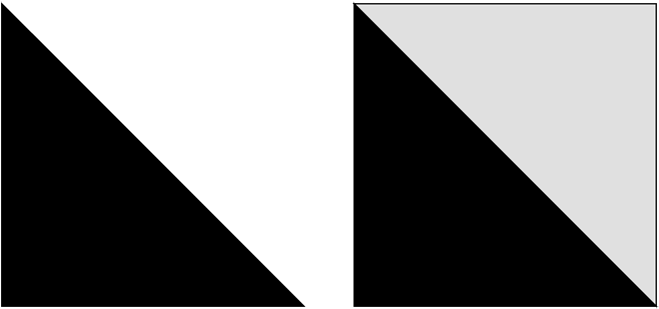 Download Half Square Triangle Illustration - Illustration | Transparent ...