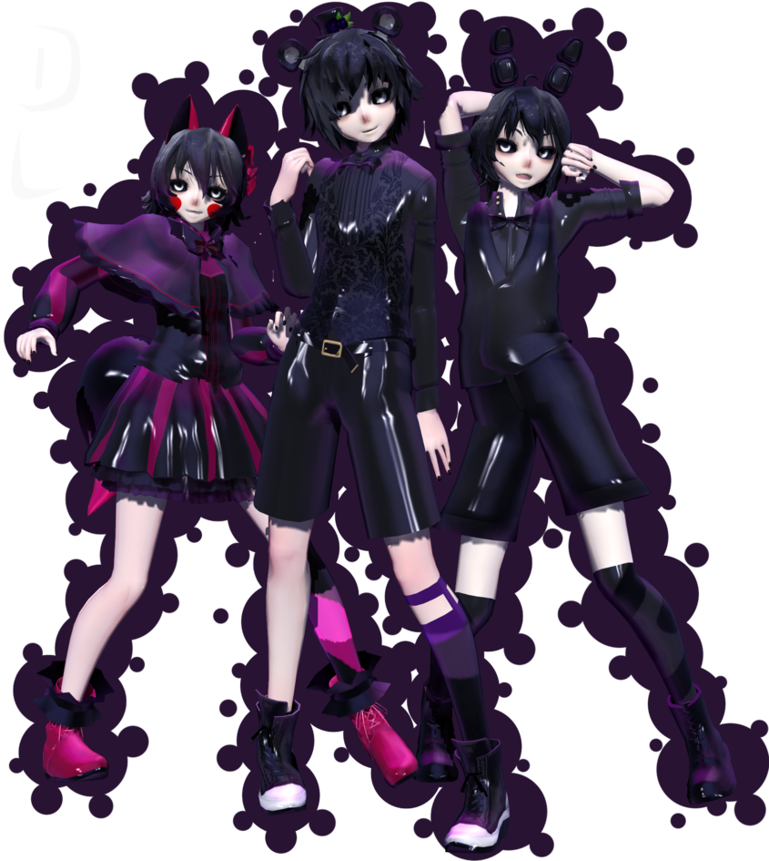 Shadow Mangle Fnaf Human (845x945), Png Download