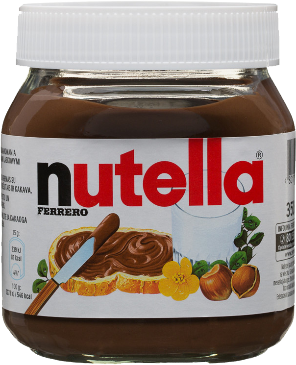 Download Screen - Nutella Hazelnut Spread 350g | Transparent PNG ...