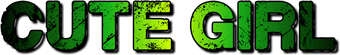 Download Green Text Simple Png - Cute Png Text Girl | Transparent PNG ...