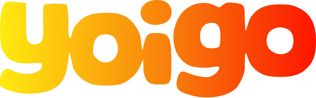 File - Yoigo Naranja - Svg - Yoigo Spain (1280x397), Png Download
