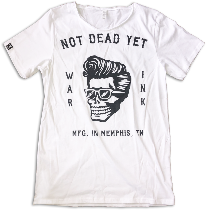Not Dead Yet Tee (1000x885), Png Download