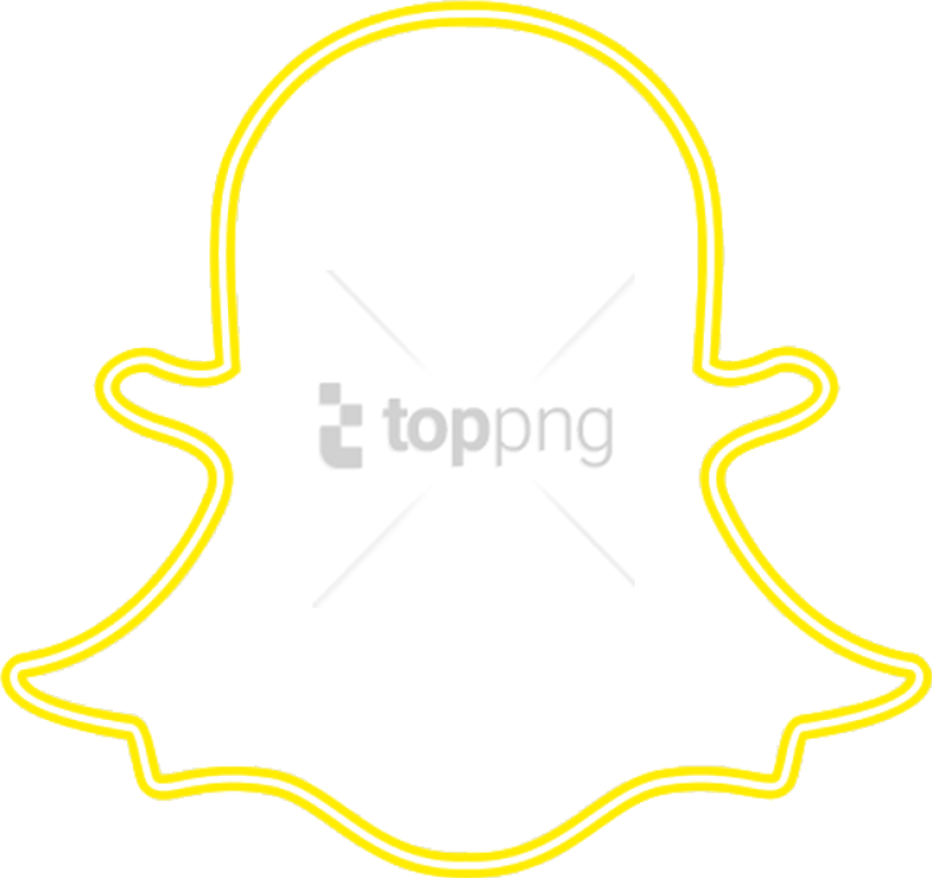 Download Free Png Snapchat Logo Neon Png Image With Transparent - Neon ...