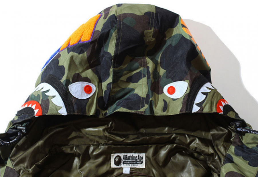 Bape Shark Logo Png (900x900), Png Download