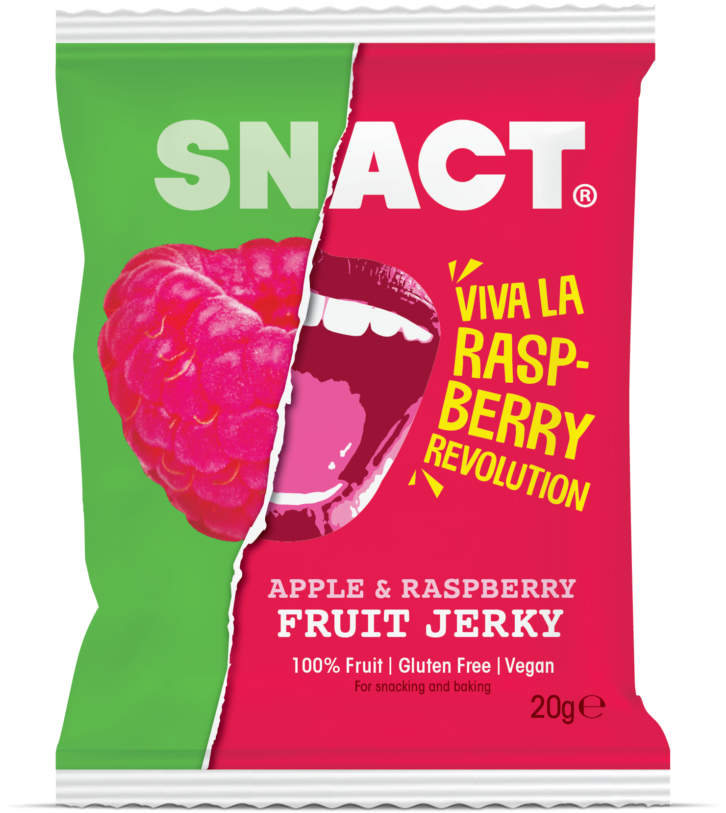 Apple & Raspberry Fruit Jerky - Poster (800x953), Png Download