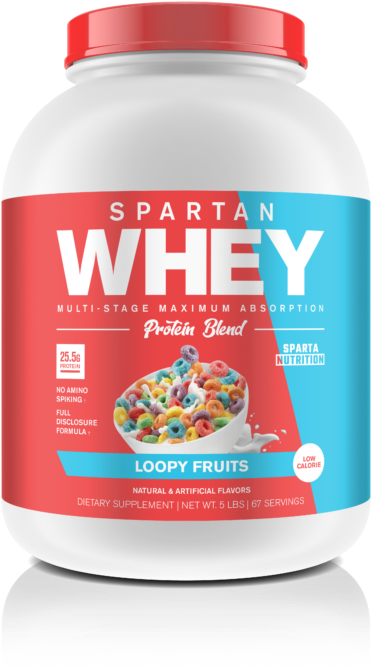 Sparta Nutrition Whey Protein - Spartan Whey Loopy Fruits (600x750 ...