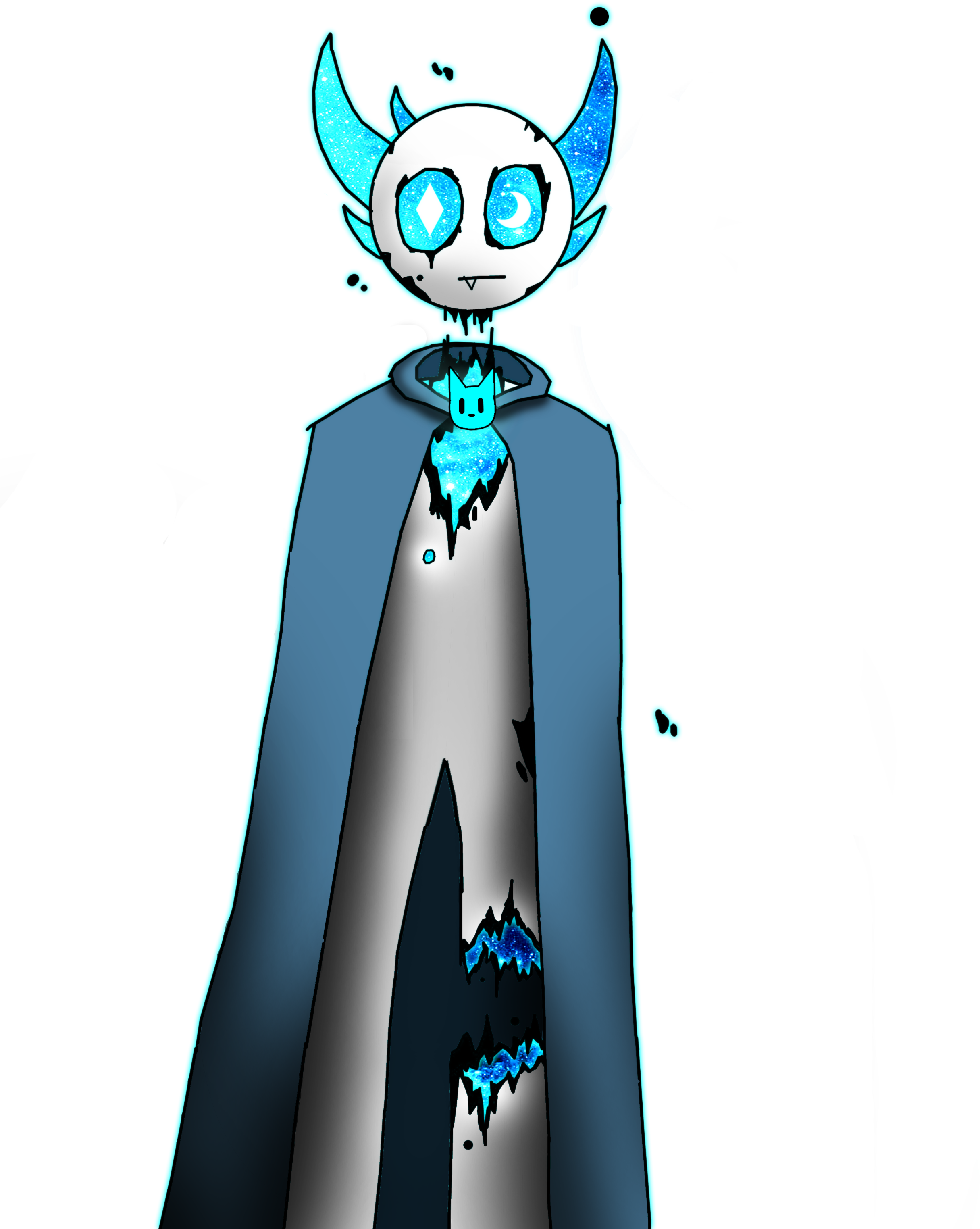 Bright Demon Idle Standing Thing - Cartoon (2448x3264), Png Download