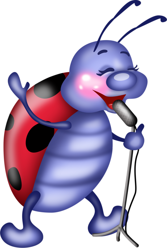 541 X 800 2 - Marienkäfer Clipart Animiert (541x800), Png Download