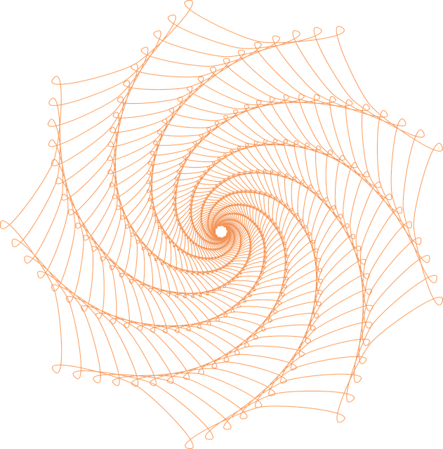 Download Spirograph, Pattern, Orange, Design, Geometric, Circle ...