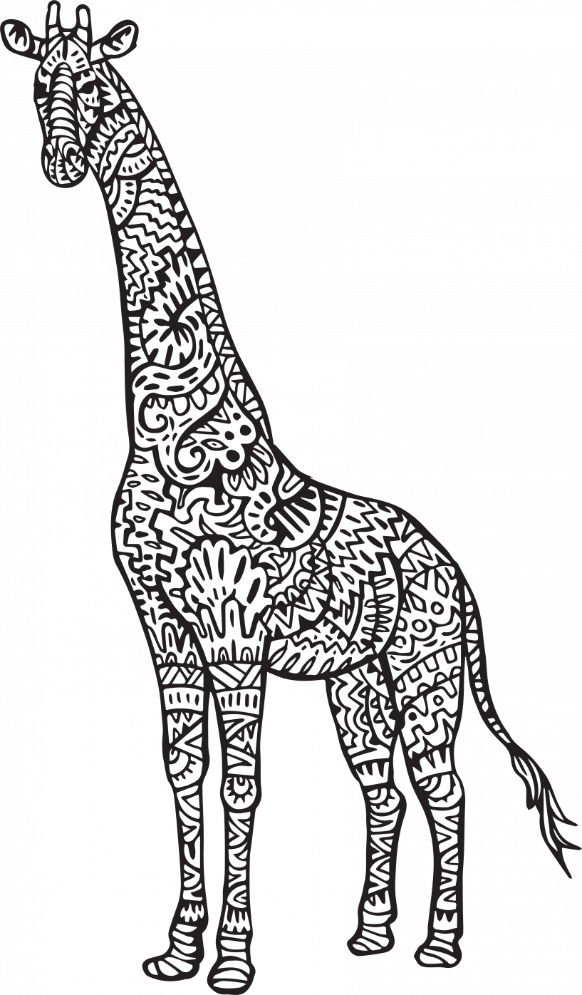 Giraffe Coloring Baby Giraffe Coloring - Tall Giraffe Colouring Pages ...