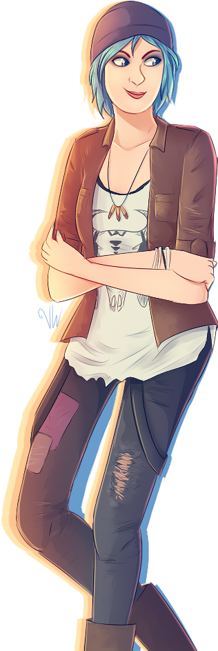 Chloe Price Transparent (668x1013), Png Download